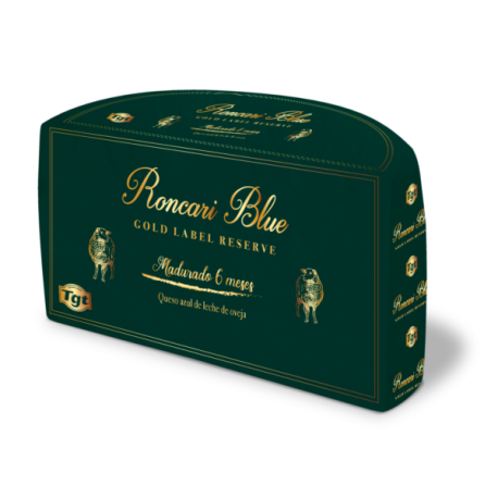 Queso Roncari Blue Madurado Oveja. 1,3 Kg