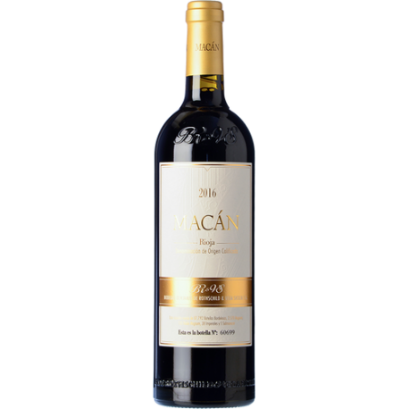 Comprar vino MACAN COSECHA 2016 DOCa Rioja